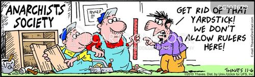 Yardstick Cartoons and Comics - funny pictures from CartoonStock