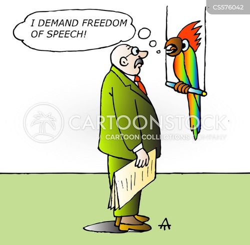 Human Speech Cartoons and Comics - funny pictures from CartoonStock