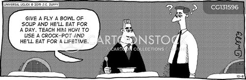 Griddle Cartoons and Comics - funny pictures from CartoonStock