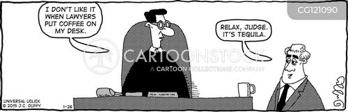 Court Desk Cartoons and Comics - funny pictures from CartoonStock