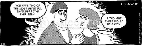 Big Shoulders Cartoons and Comics - funny pictures from CartoonStock