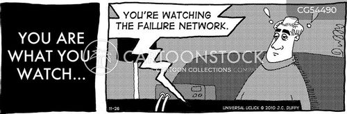 Excited Viewers Cartoons and Comics - funny pictures from CartoonStock