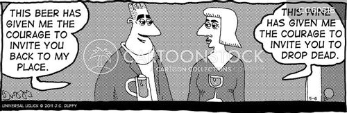 Courage Cartoons and Comics - funny pictures from CartoonStock