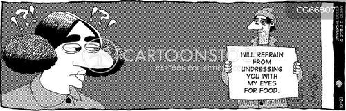 Stares At Cartoons and Comics - funny pictures from CartoonStock