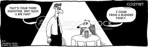 Blended Family Wordplay Cartoons and Comics - funny pictures from ...