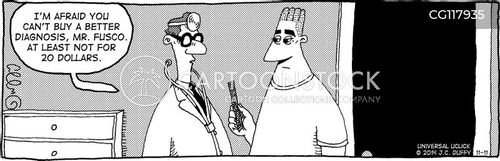 Diagnosing Cartoons and Comics - funny pictures from CartoonStock