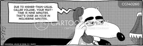 Call Volume Cartoons and Comics - funny pictures from CartoonStock