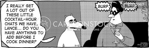 Cocktail Hour Cartoons and Comics - funny pictures from CartoonStock