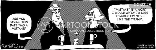 Terrible Dates Cartoons and Comics - funny pictures from CartoonStock