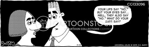 Verbal Cue Cartoons and Comics - funny pictures from CartoonStock