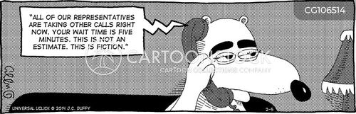 Call Representative Cartoons and Comics - funny pictures from CartoonStock