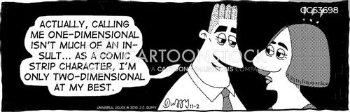 One Dimension Cartoons and Comics - funny pictures from CartoonStock