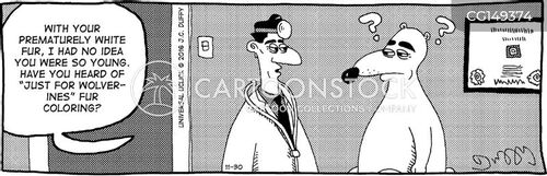 Color Bleeding Cartoons and Comics - funny pictures from CartoonStock