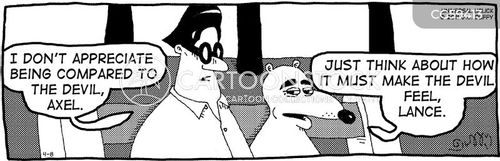 Comparison Cartoons and Comics - funny pictures from CartoonStock
