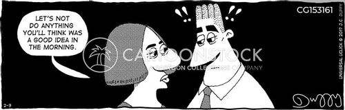 Morning Regret Cartoons and Comics - funny pictures from CartoonStock