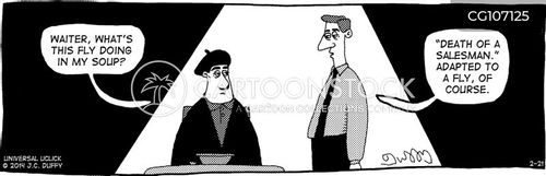 Waiter Waiter Jokes Cartoons and Comics - funny pictures from CartoonStock