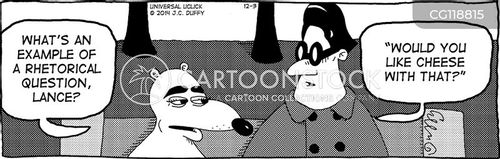 Rhetorical Cartoons and Comics - funny pictures from CartoonStock