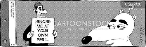 Ignoring Principles Cartoons and Comics - funny pictures from CartoonStock