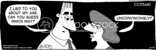 Unconvinced Cartoons and Comics - funny pictures from CartoonStock