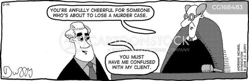 Loses Case Cartoons and Comics - funny pictures from CartoonStock