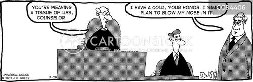 Criminal Questioning Cartoons and Comics - funny pictures from CartoonStock