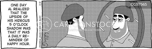Shadow Clock Cartoons and Comics - funny pictures from CartoonStock