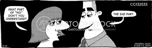 Rebuff Cartoons and Comics - funny pictures from CartoonStock