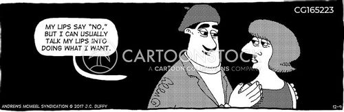 Says No Cartoons and Comics - funny pictures from CartoonStock