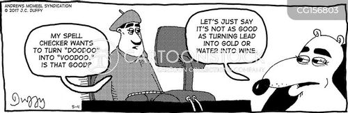 Good Grammar Cartoons and Comics - funny pictures from CartoonStock