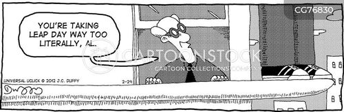 Taking The Leap Cartoons and Comics - funny pictures from CartoonStock