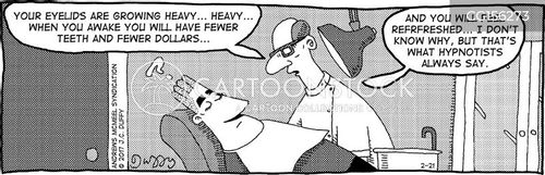 Hypnotism Cartoons and Comics - funny pictures from CartoonStock