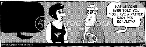 Dark Spirits Cartoons and Comics - funny pictures from CartoonStock