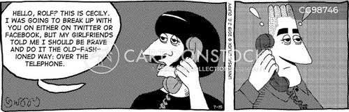 Old-fashioned Communication Cartoons and Comics - funny pictures from ...