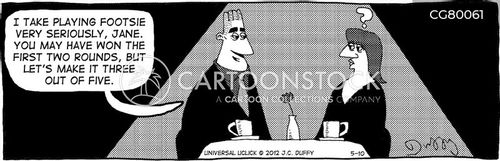 Footsie Cartoons and Comics - funny pictures from CartoonStock