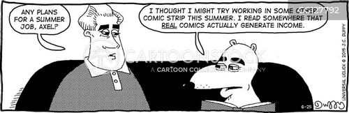 Income Generating Cartoons and Comics - funny pictures from CartoonStock
