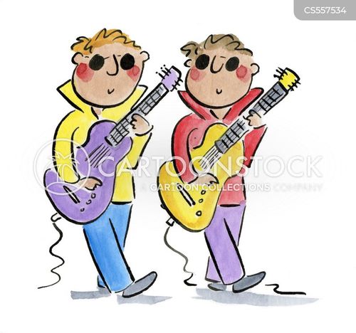 Guitarist Cartoons and Comics - funny pictures from CartoonStock