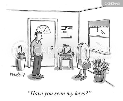 Forgetfulness Cartoons and Comics - funny pictures from CartoonStock