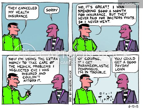 Covered Expenses Cartoons and Comics - funny pictures from CartoonStock