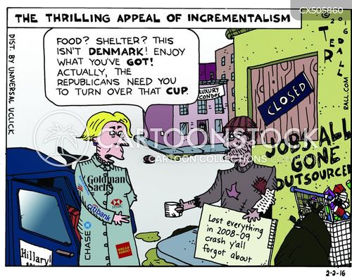 Incrementalism Cartoons and Comics - funny pictures from CartoonStock