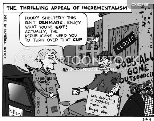 Incrementalism Cartoons and Comics - funny pictures from CartoonStock