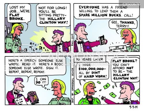 Flat Broke Cartoons and Comics - funny pictures from CartoonStock