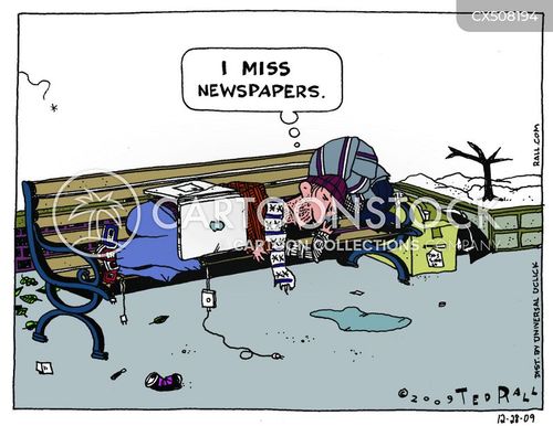 Newspaper Print Cartoons and Comics - funny pictures from CartoonStock