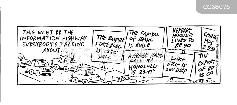 Superhighway Cartoons and Comics - funny pictures from CartoonStock