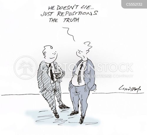 Embellish The Truth Cartoons and Comics - funny pictures from CartoonStock