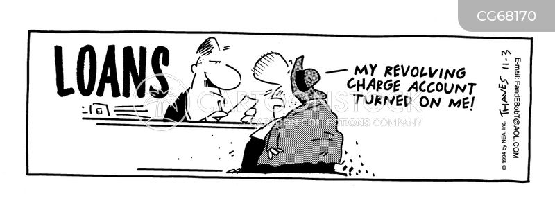 Loans Cartoons and Comics - funny pictures from CartoonStock