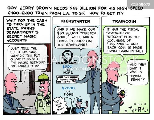 Traincoin Cartoons and Comics - funny pictures from CartoonStock