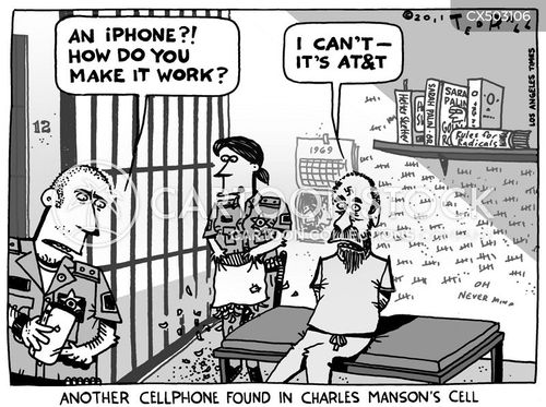 Charles Manson Cartoons and Comics - funny pictures from CartoonStock