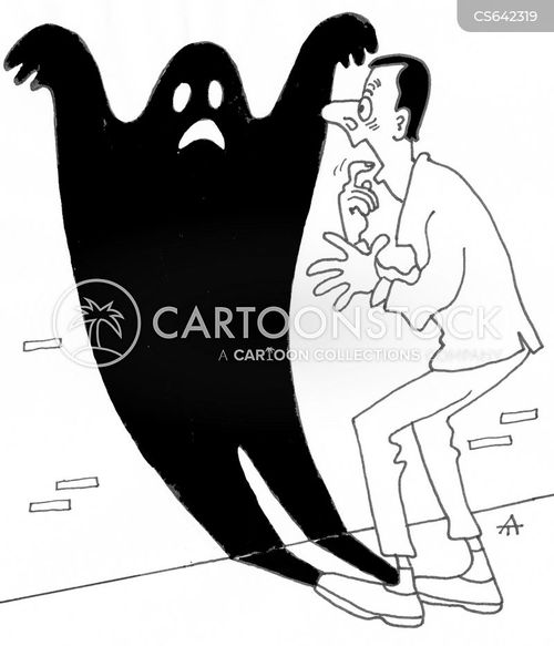 Spooky Figure Cartoons and Comics - funny pictures from CartoonStock