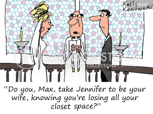 Cohabitation Cartoons and Comics - funny pictures from CartoonStock