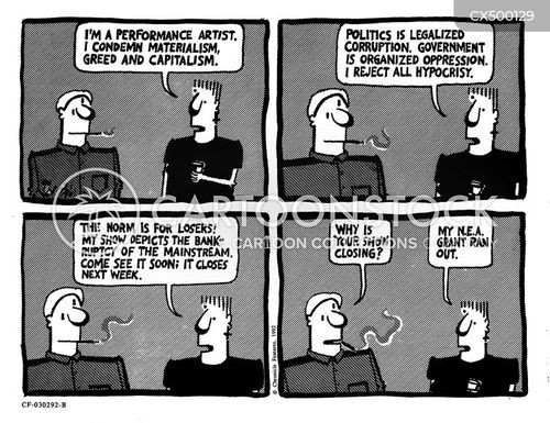 Arts Administration Cartoons and Comics - funny pictures from CartoonStock